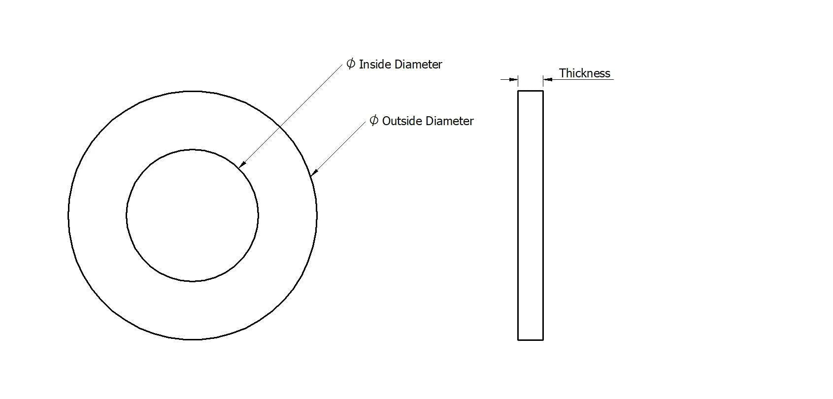Polymer Flat Washers | High Performance Polymer