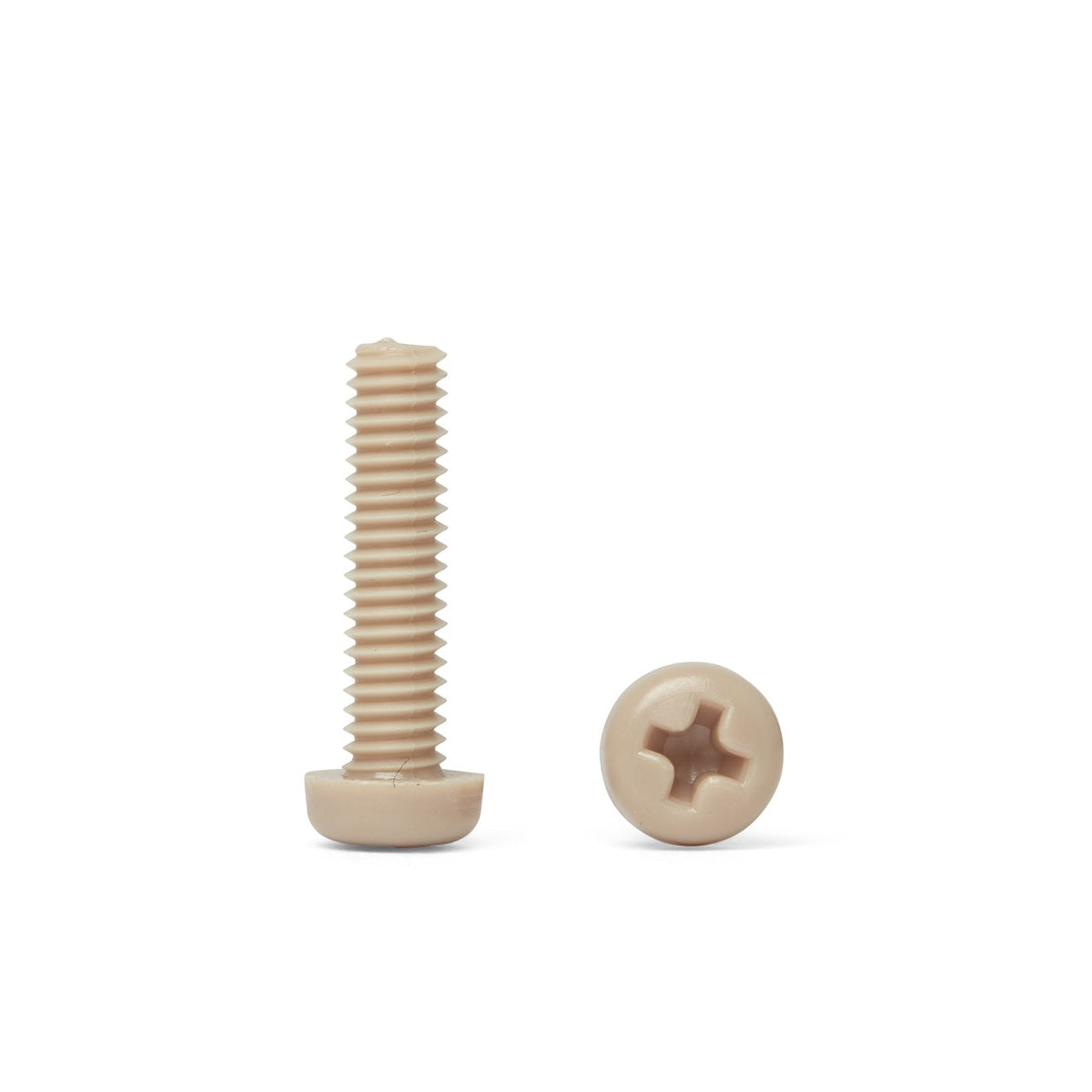 PPS Pan Head Screws - Cross Recessed Phillips | High Performance Polymer