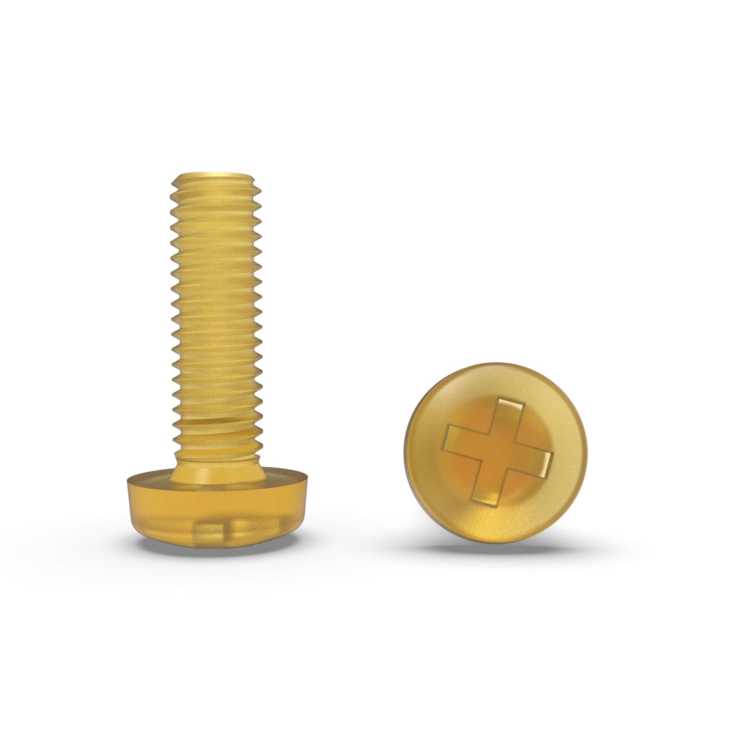 PEI Ultem Pan Head Screw - Cross Recessed Phillips - DIN 7985 – High ...