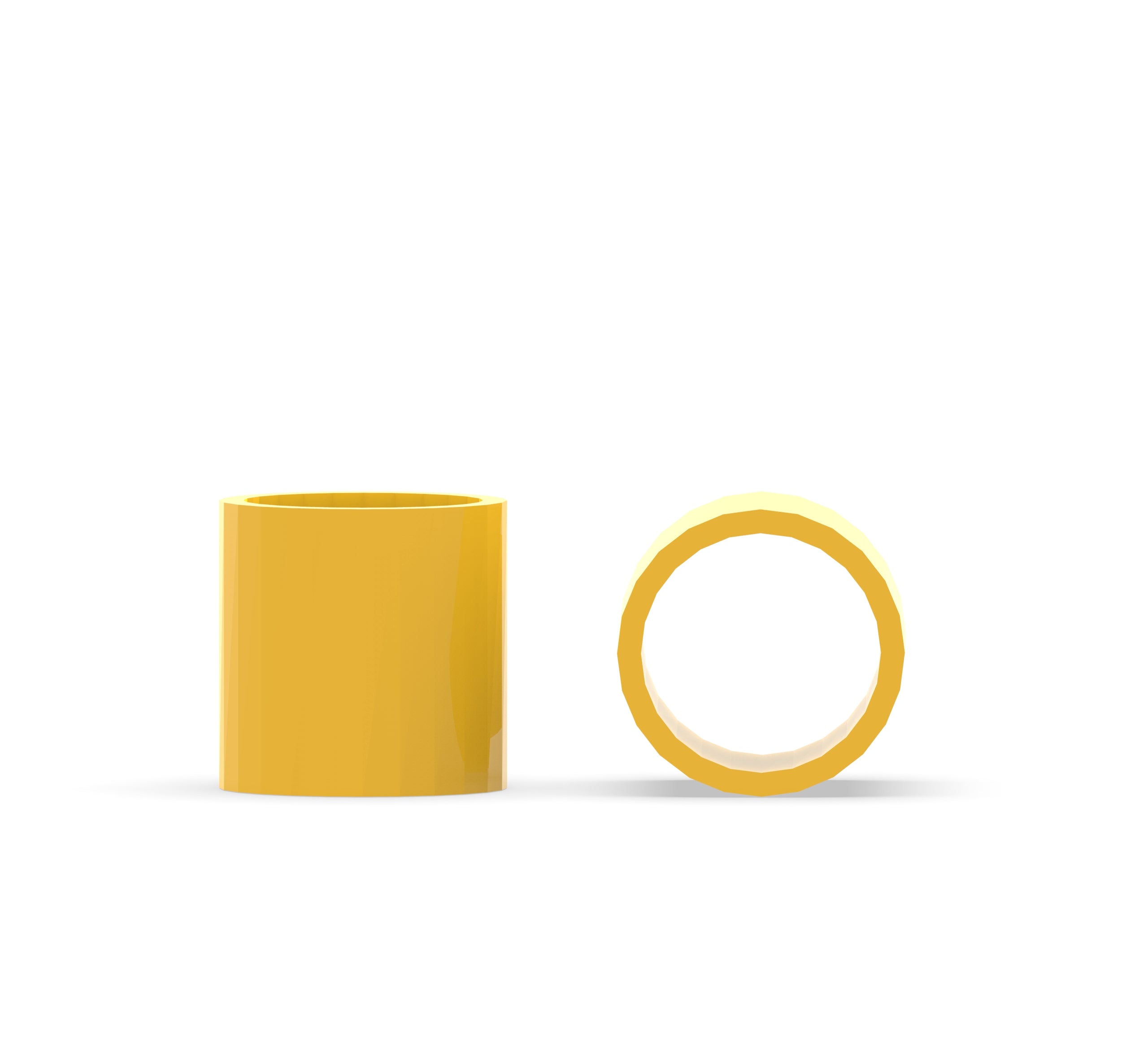 Thermoplastic Polyimide (TPI) Custom Manufactured Bushings/Spacers ...