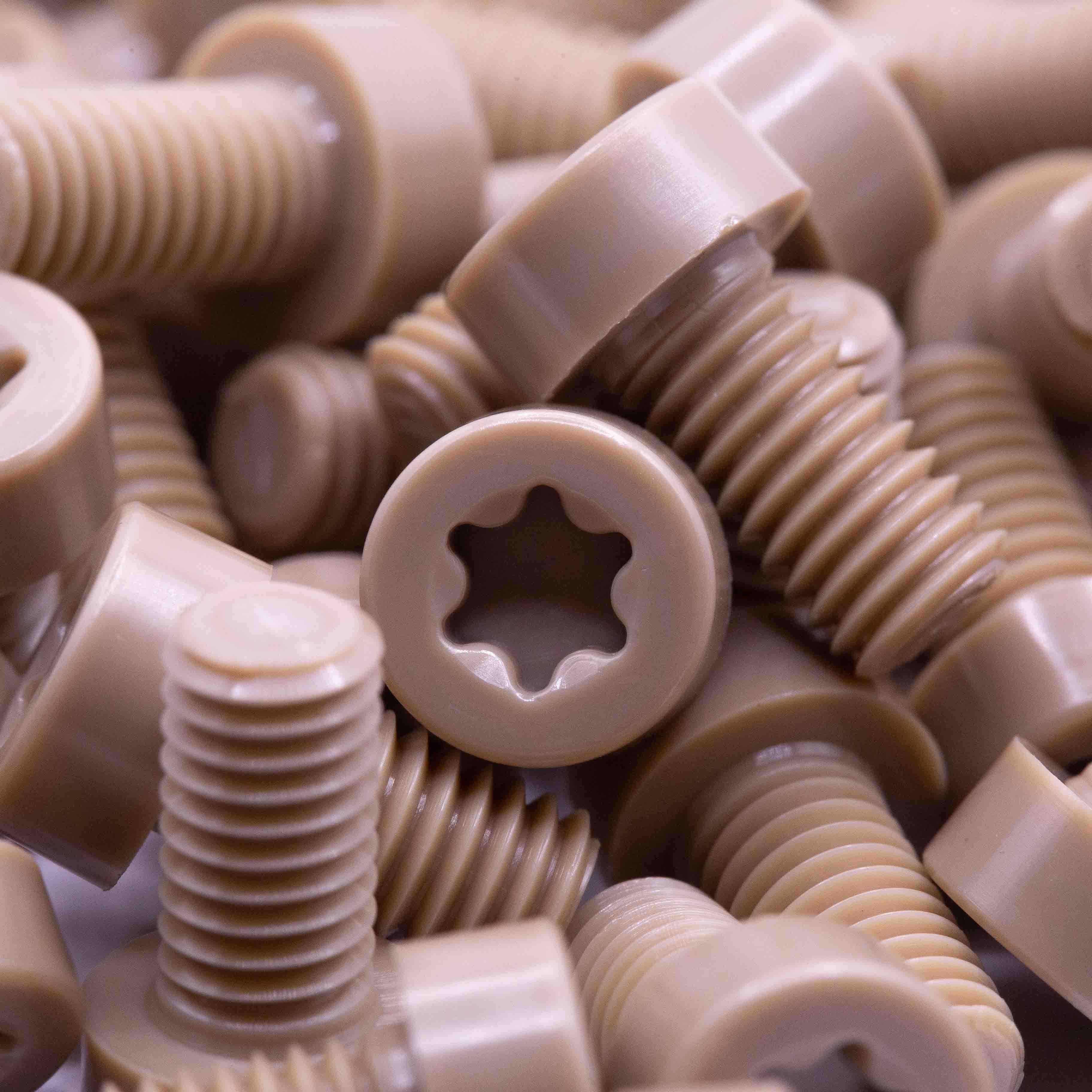 PEEK Fasteners and Components | High Performance Polymer